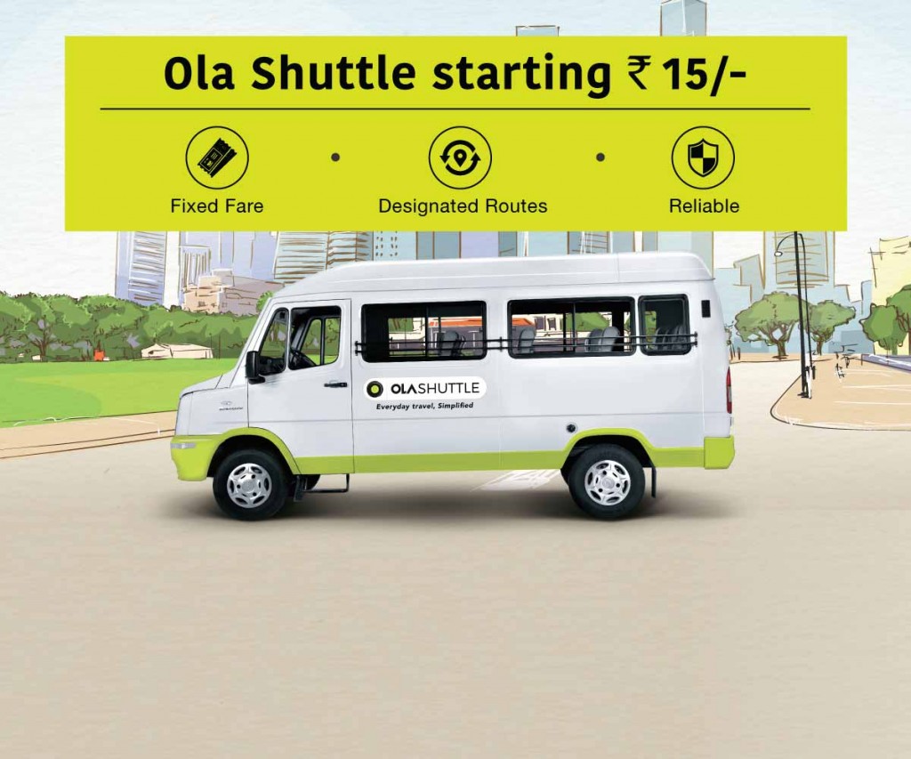 Introducing Shuttle, your everyday travel simplified! - Olacabs Blogs