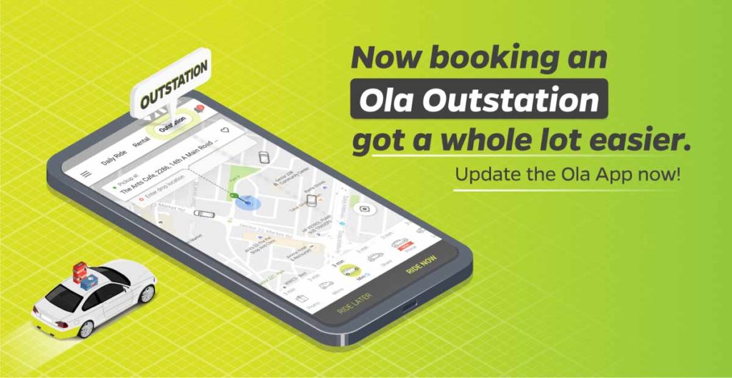 We've made booking an Ola Outstation easier! - Olacabs Blogs
