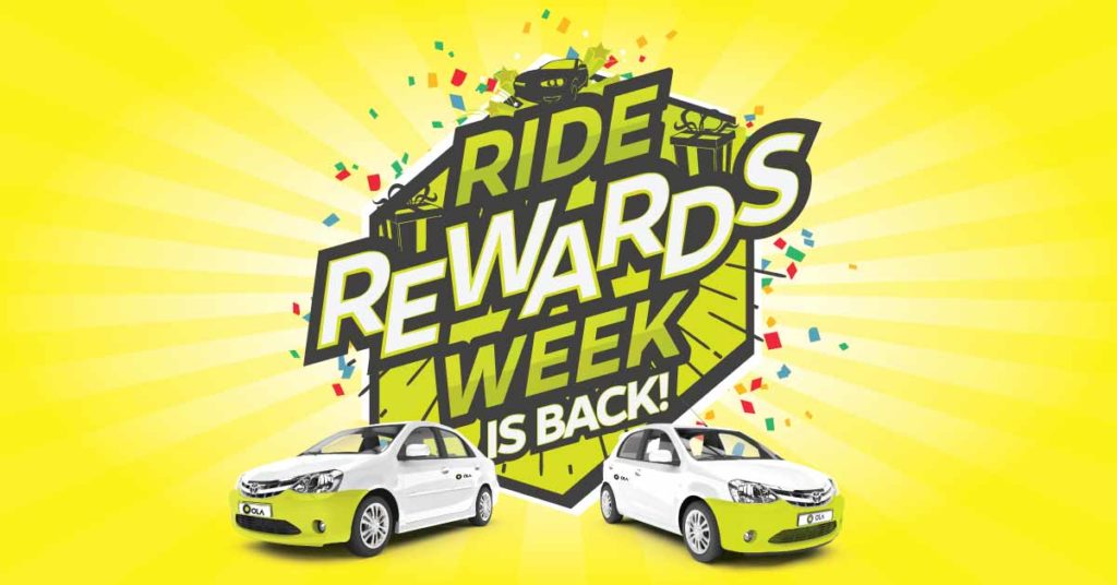 Ride Rewards Week returns... - Olacabs Blogs